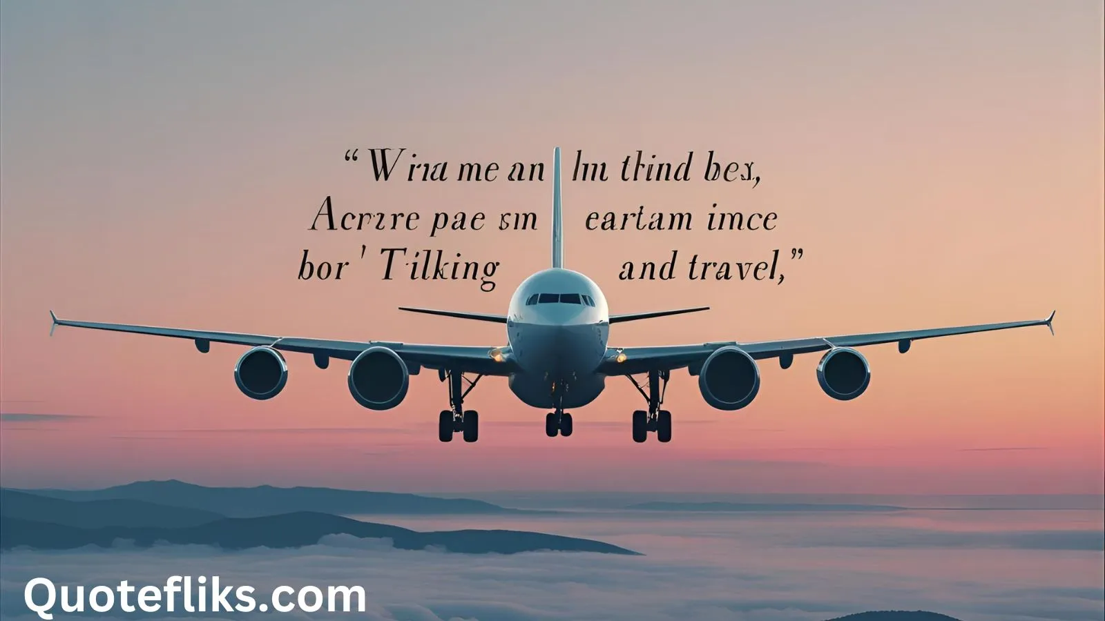 Airplane Quotes ️ Let Your Thoughts Take Flight